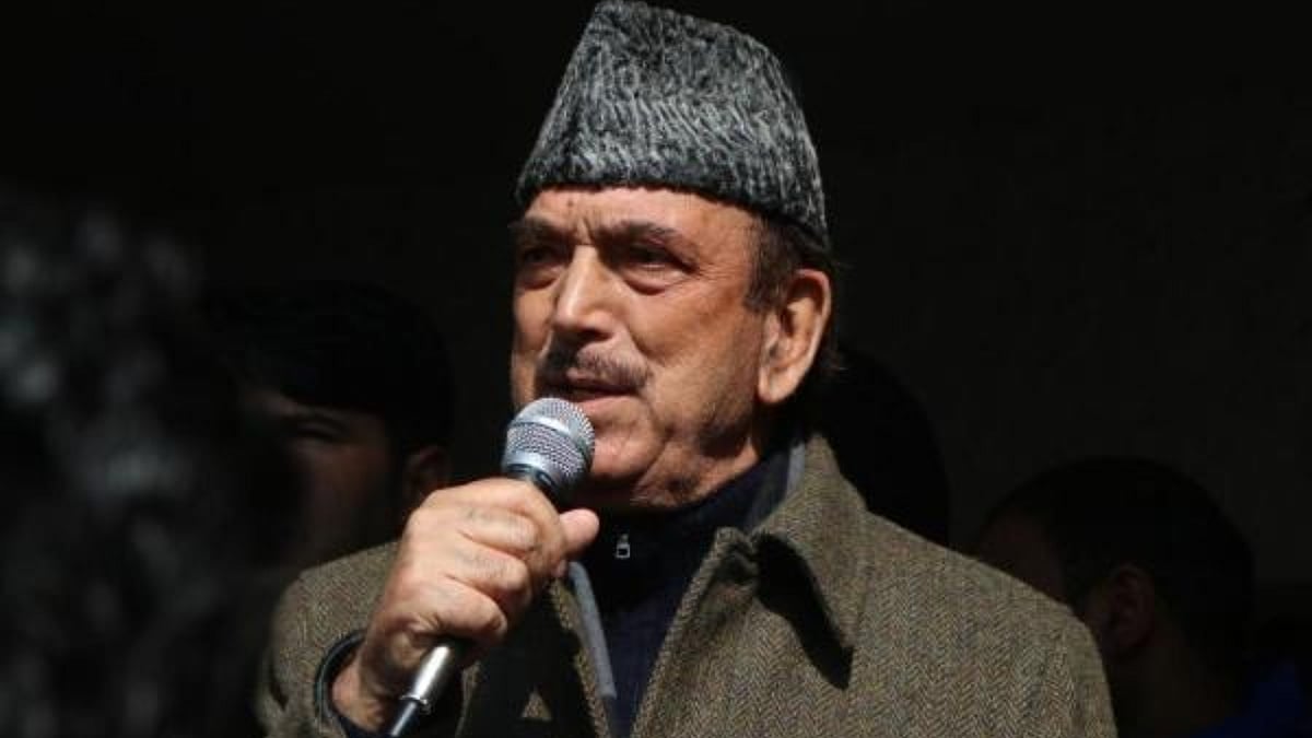 J&K anti-encroachment push can revive stone-pelting: Ghulam Nabi Azad