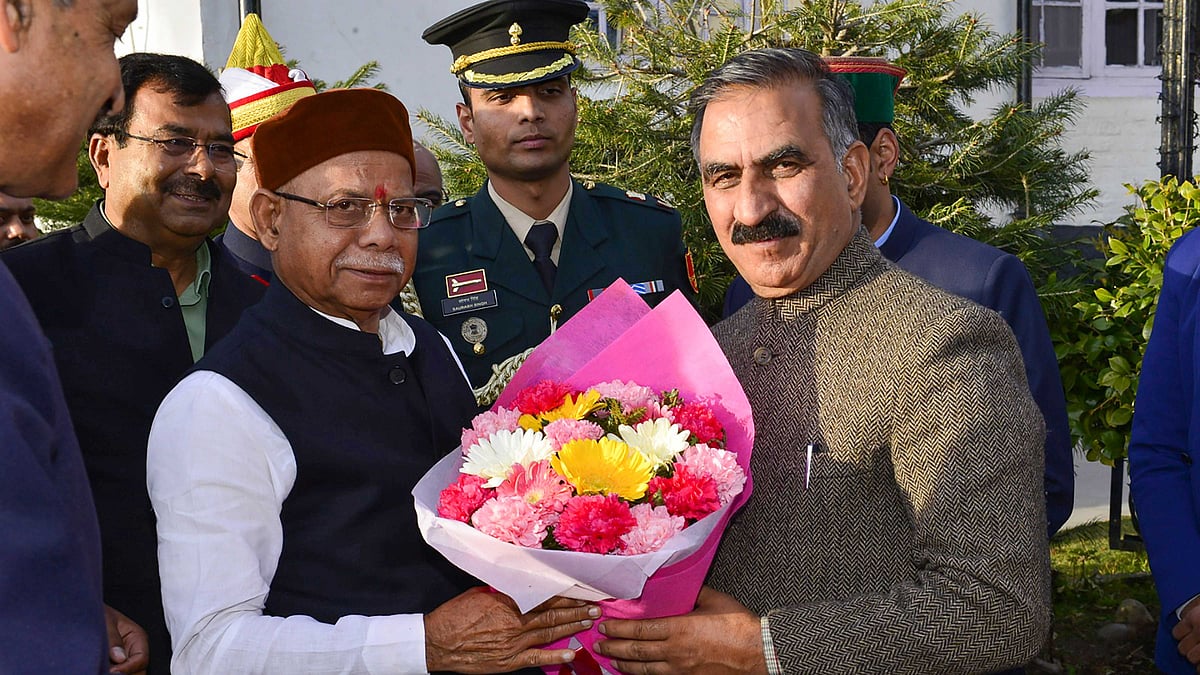 Shiv Pratap Shukla takes oath as Himachal Governor
