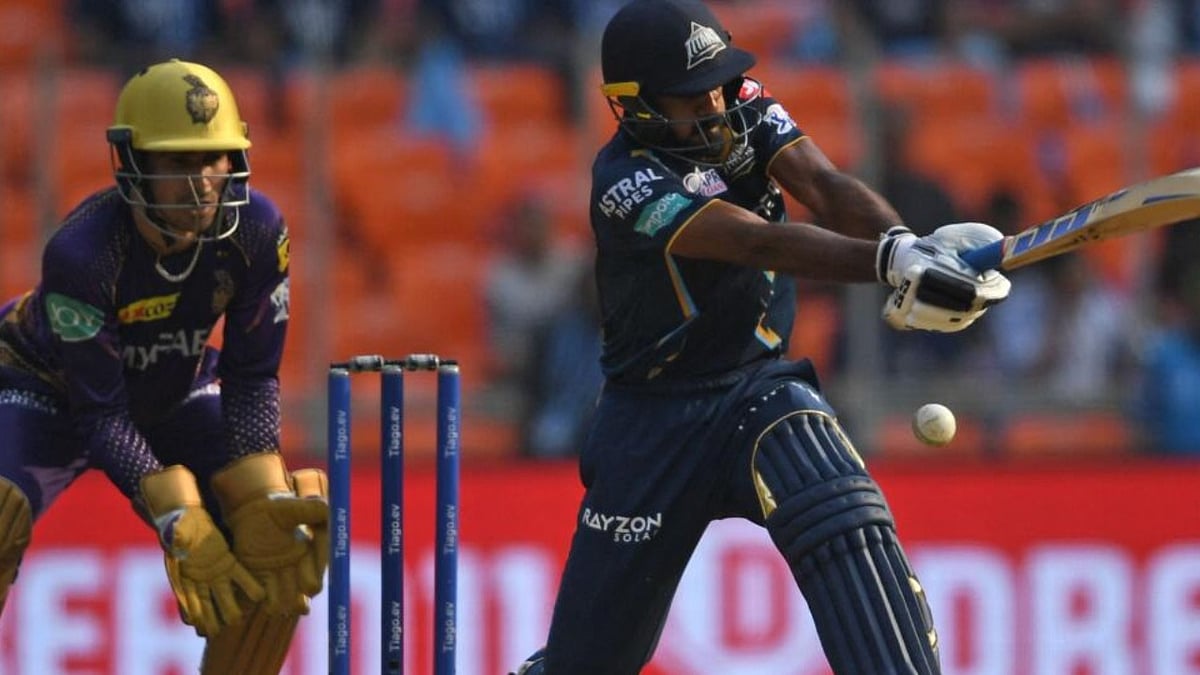 IPL 2023: Shankar, Sudharsan power GT to 204/4 against KKR