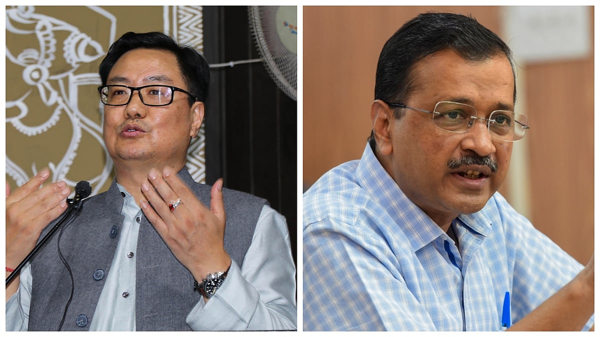 'You'll file case against court if convicted': Rijiju's dig at Kejriwal ...