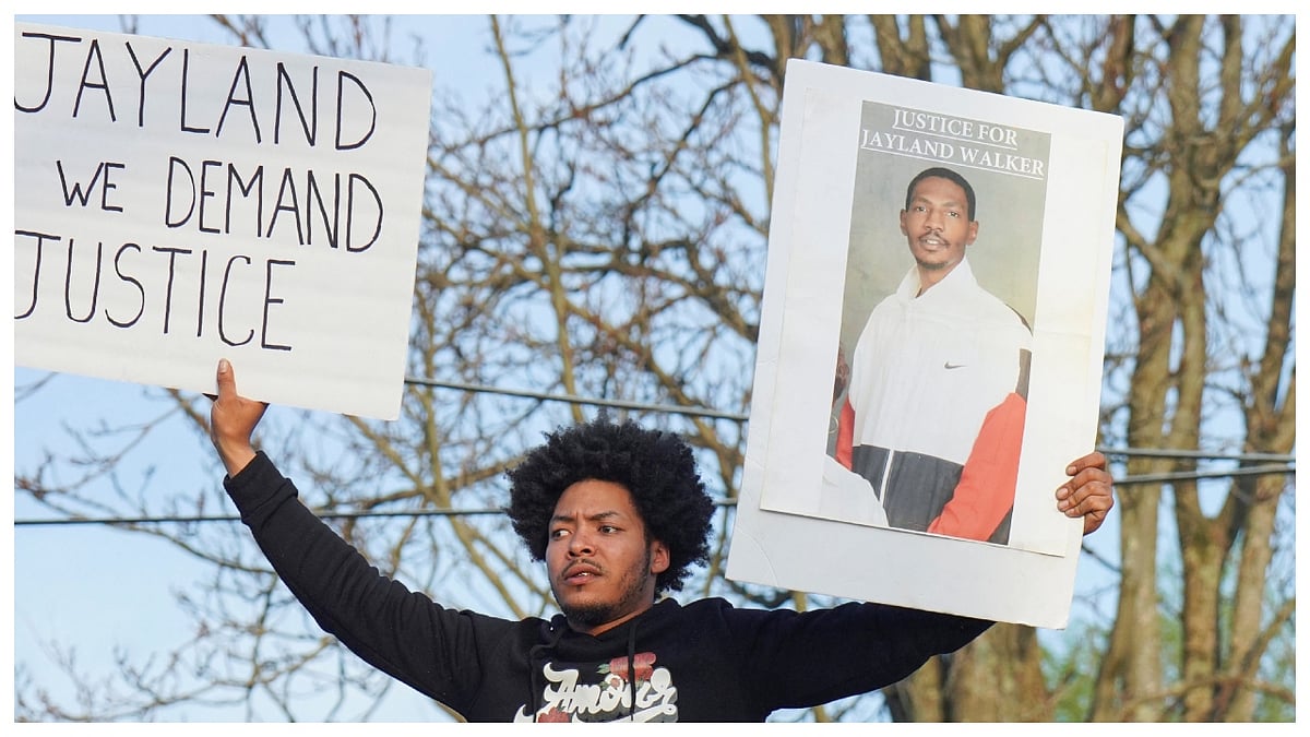 US police break up protest over no indictment in Jayland Walker killing