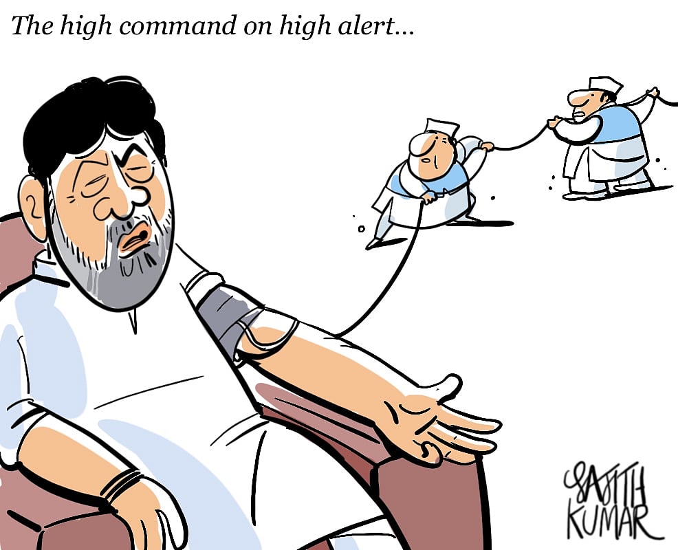 DH Toon | High command on high alert