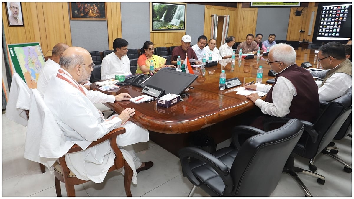 Peace in Manipur top priority, instructed officials to strictly deal ...