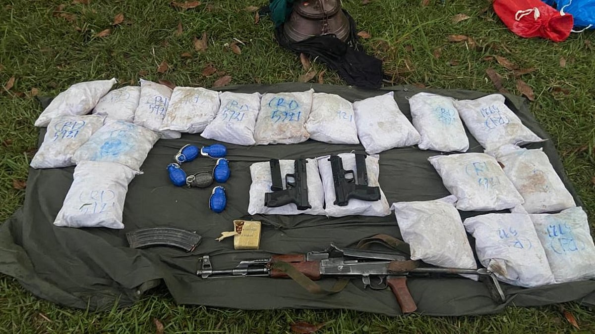 Arms seized near LoC in J&K’s Poonch