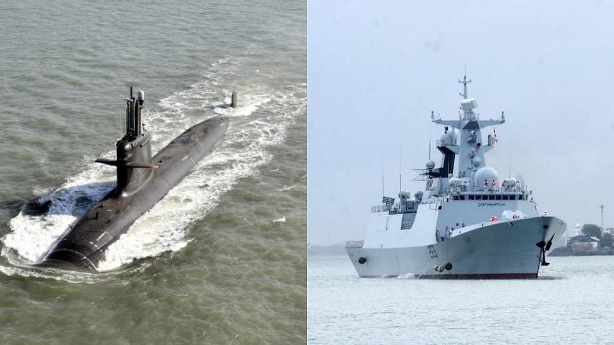 Indian naval submarine ‘Vagir’ and Pakistani ship visit Sri Lanka at ...