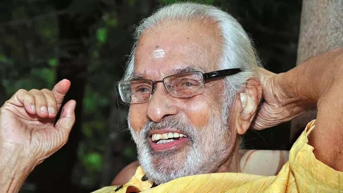 Artist K M Vasudevan Namboothiri passes away