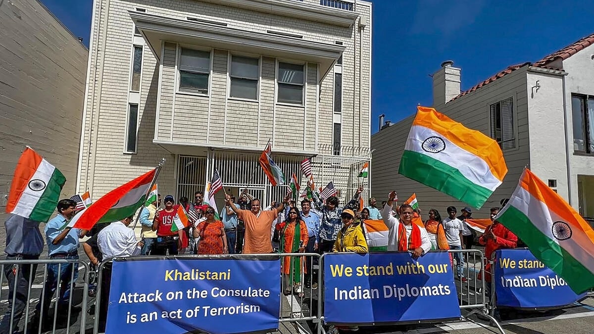 Indian Americans rally in support of India at San Francisco consulate ...