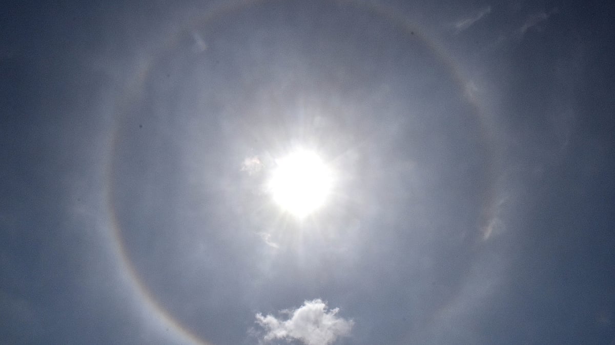 Sun Halo: Bengaluru witnesses rare optical phenomenon