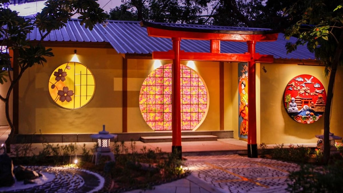 A look at the newly-inaugurated Japanese-style Zen garden in Ahmedabad