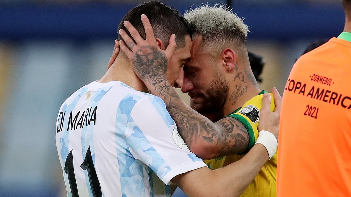 Copa America: Neymar burst into tears after Brazil's defeat, Messi ...