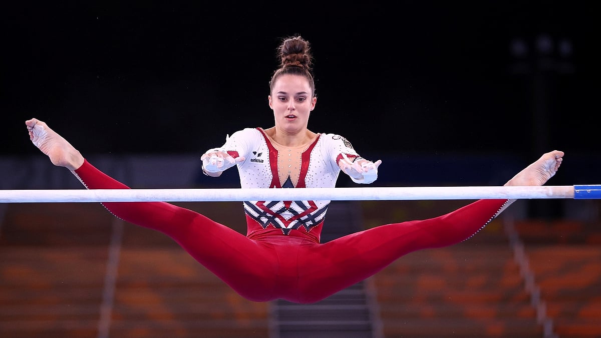 Defying 'sexualisation,' German female gymnasts opt for full-body suits ...