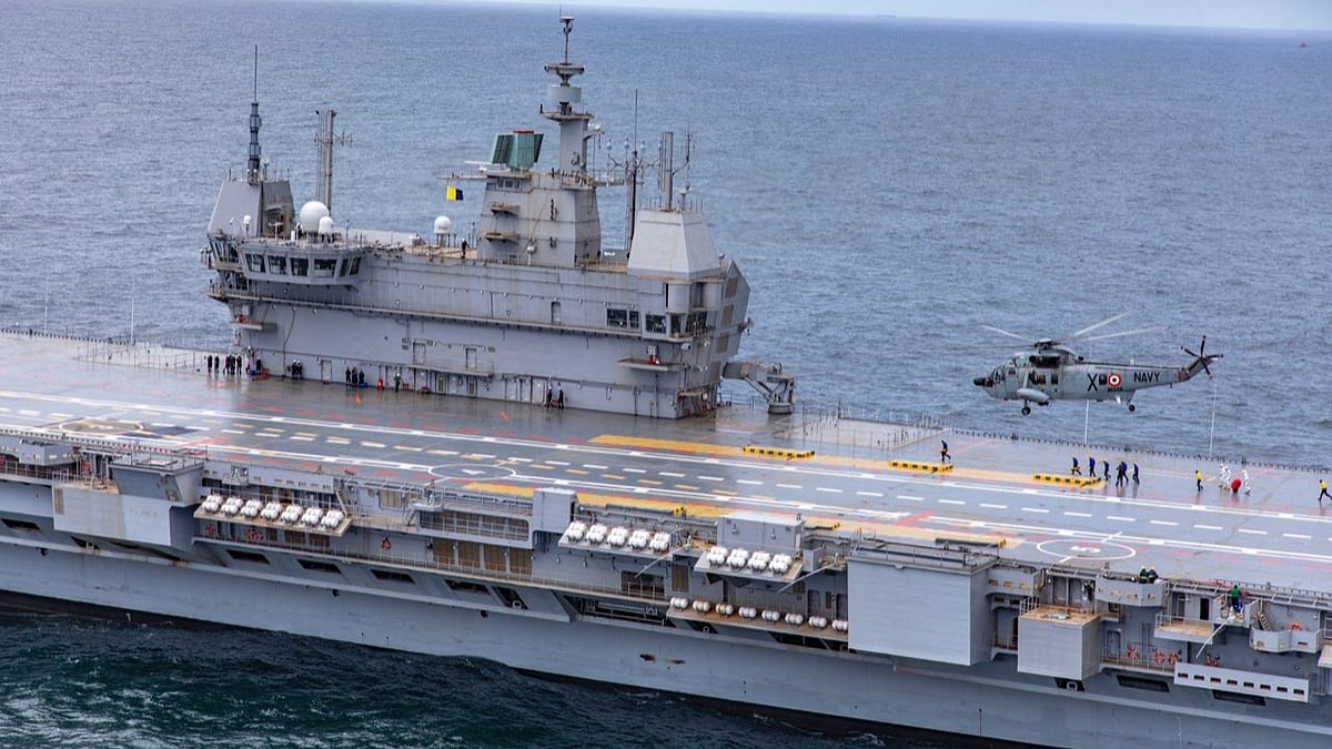 In Pics | IAC-1, India's 1st indigenous aircraft carrier begins trials