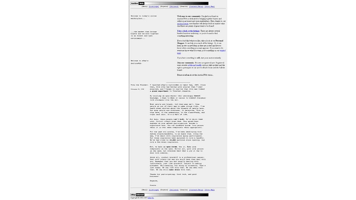 In Pics: Top popular websites & how they used to look like