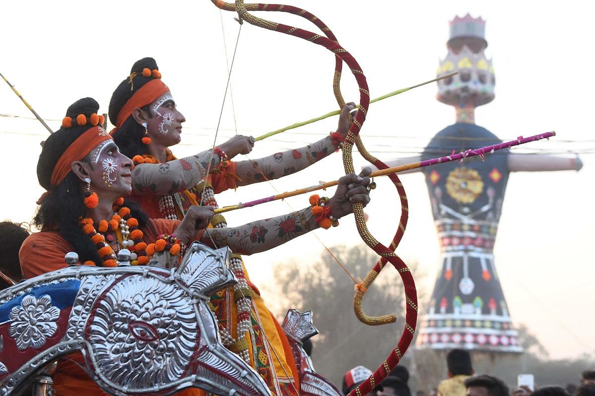 In Pics | Dussehra 2021: Ravana effigies burnt across India