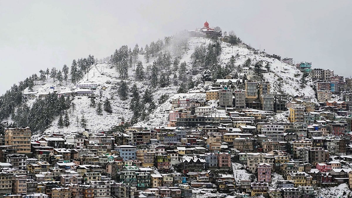 First snowfall of 2022 turns Shimla into winter wonderland; see pics