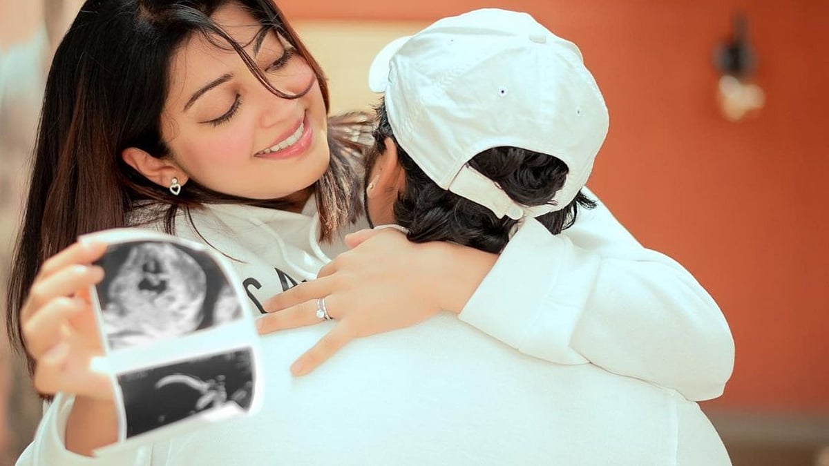 Pranitha Subhash announces pregnancy with adorable pictures