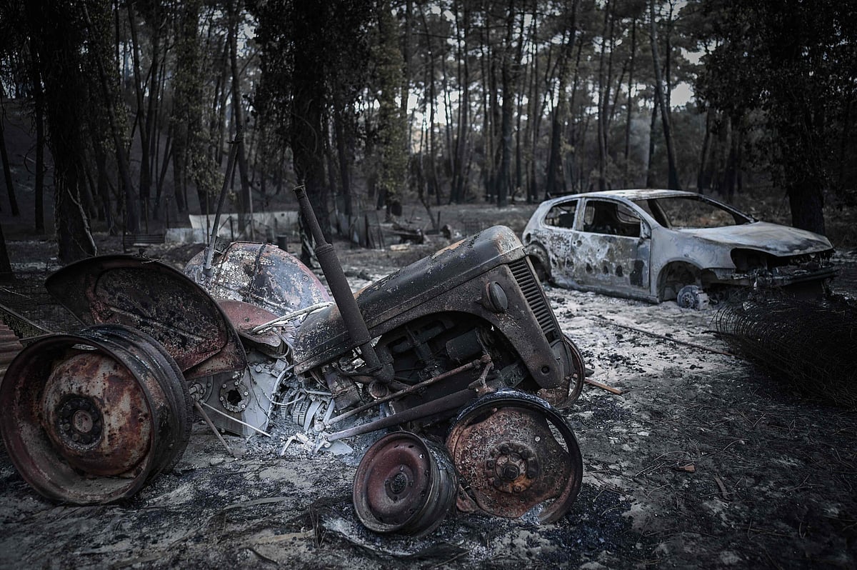 In Pics: Wildfires rage across US, Europe