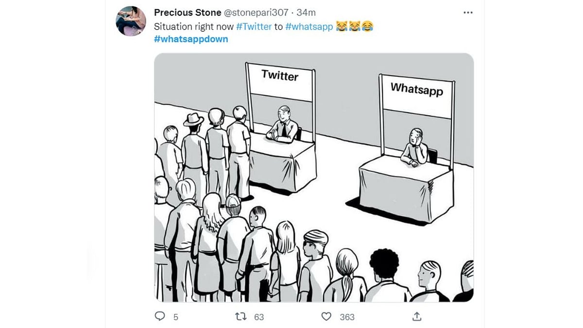 Whatsapp down: Twitter explodes with memes after users report disruption