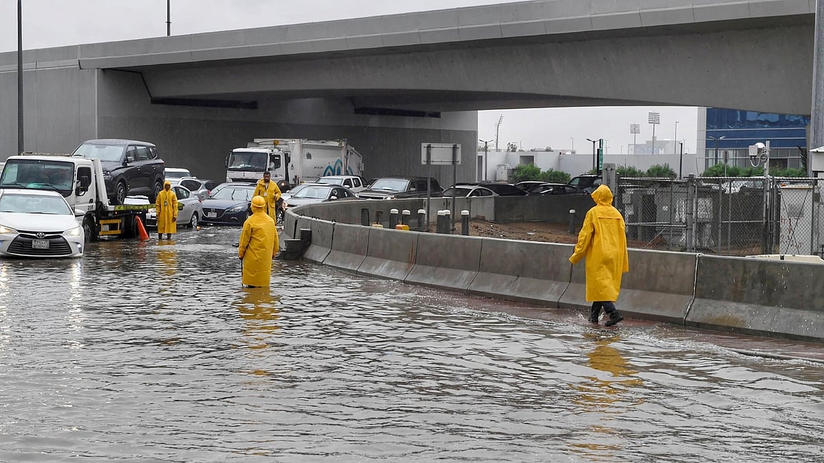 In pics | Heavy rains, flash floods lash parts of Saudi Arabia