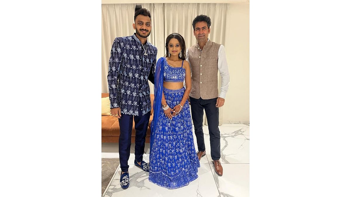 In Pics | Cricketer Akshar Patel marries girlfriend Meha Patel in a ...