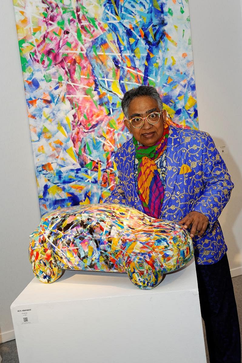 Penniless in Paris to shaking up art scene