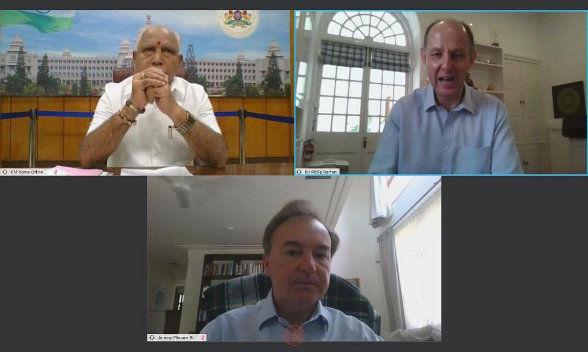 New British High Commissioner Sir Philip Barton makes first virtual ...