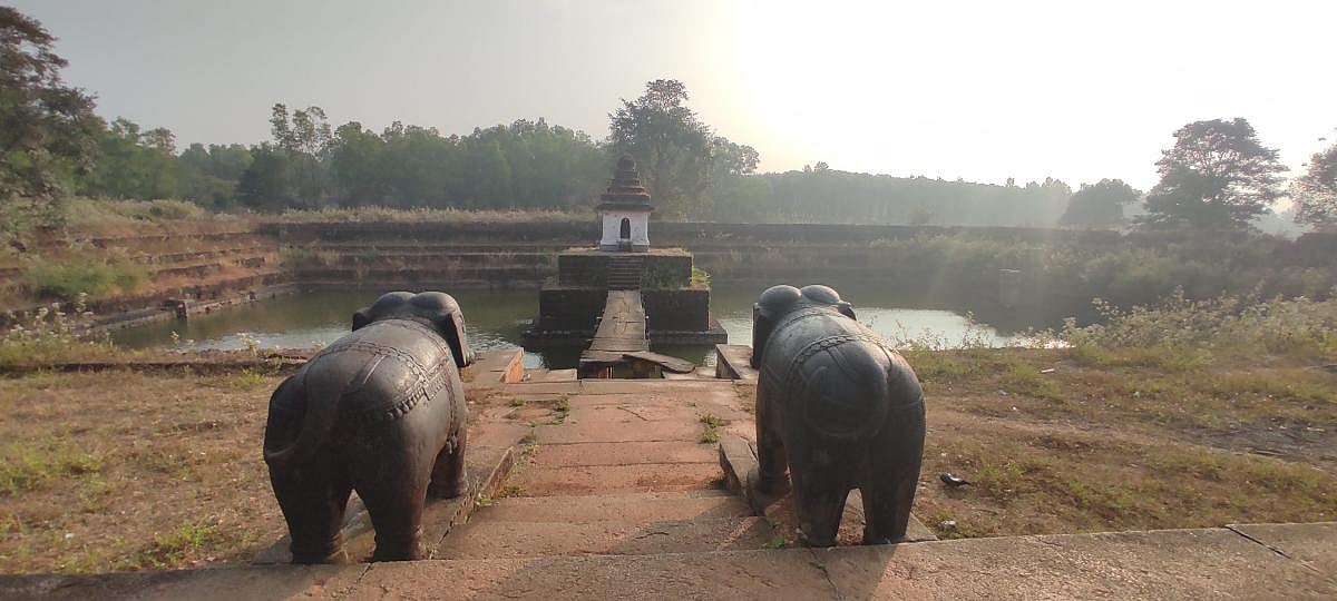 This 'symbol of love' reflects the water wisdom of Keladi rulers