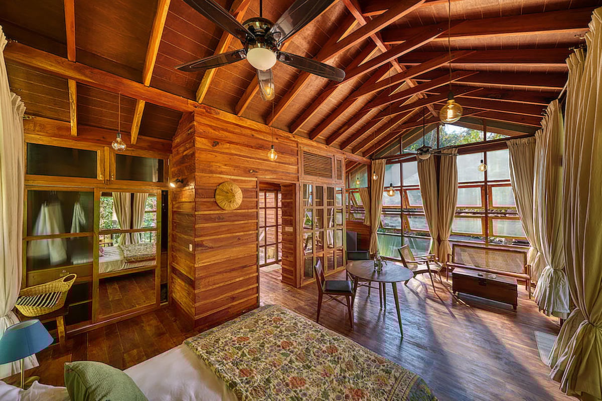 How to design a home with wood