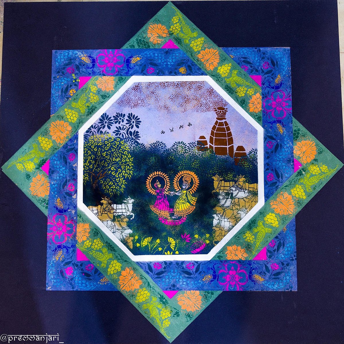 Sanjhi: The art from the temples of Brindavan