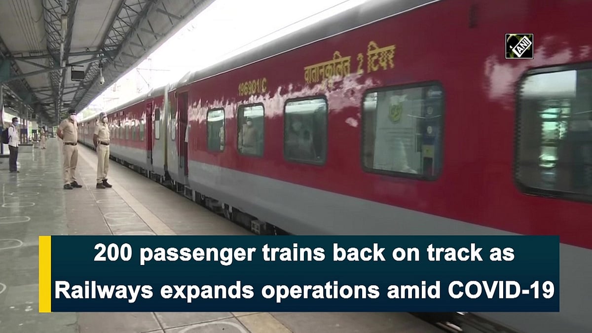 200 trains back on track as Railways expands operations