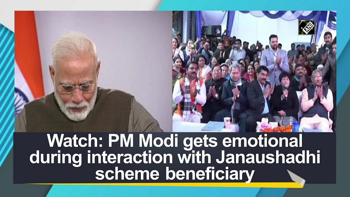 PM gets emotional during talk with PMBJP beneficiary