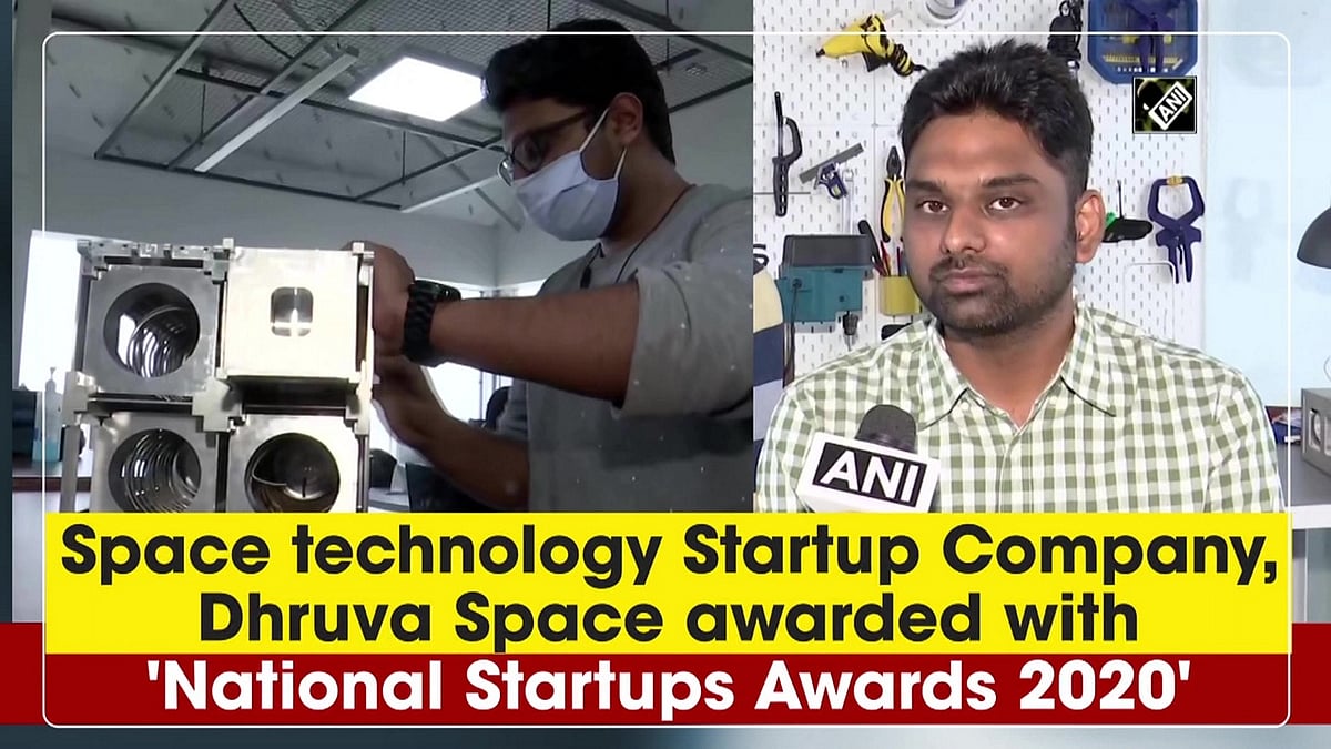 Dhruva Space awarded with 'National Startups Awards'