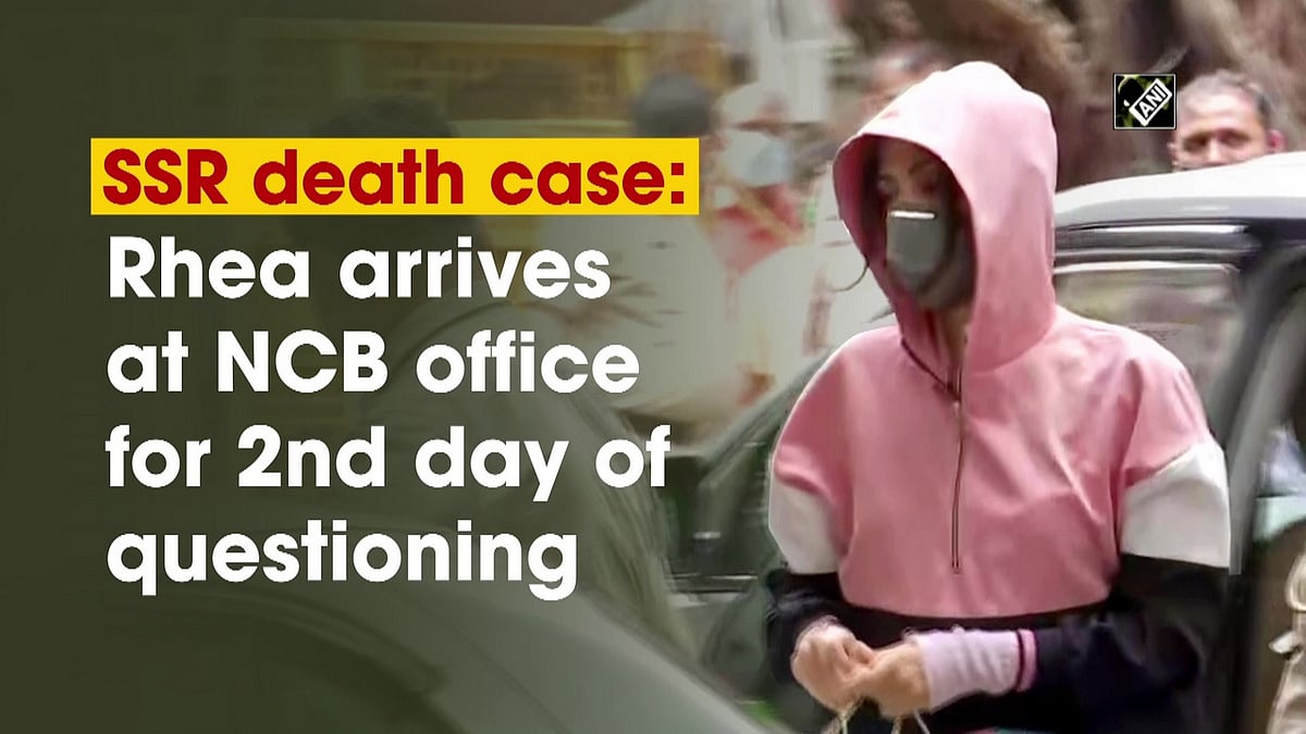 SSR death case: Rhea arrives at NCB office for 2nd day