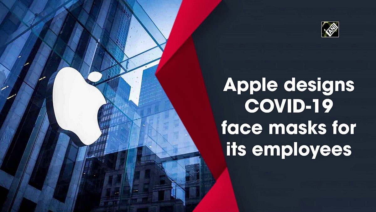 Apple designs Covid-19 face masks for employees
